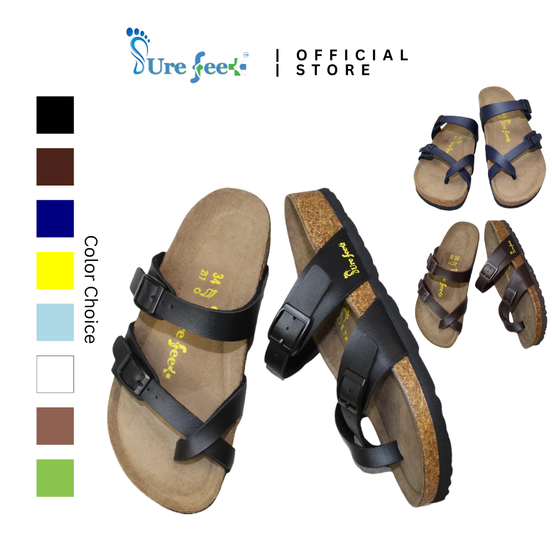 SF1001 BLACK/BROWN/NAVY - Sure Feet