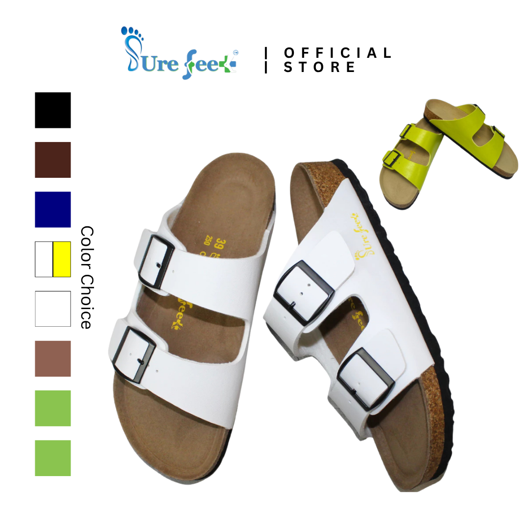 SF1003 WHITE / YELLOW - Sure Feet